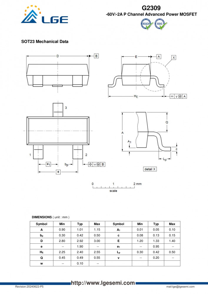 G2309 datasheet page 5