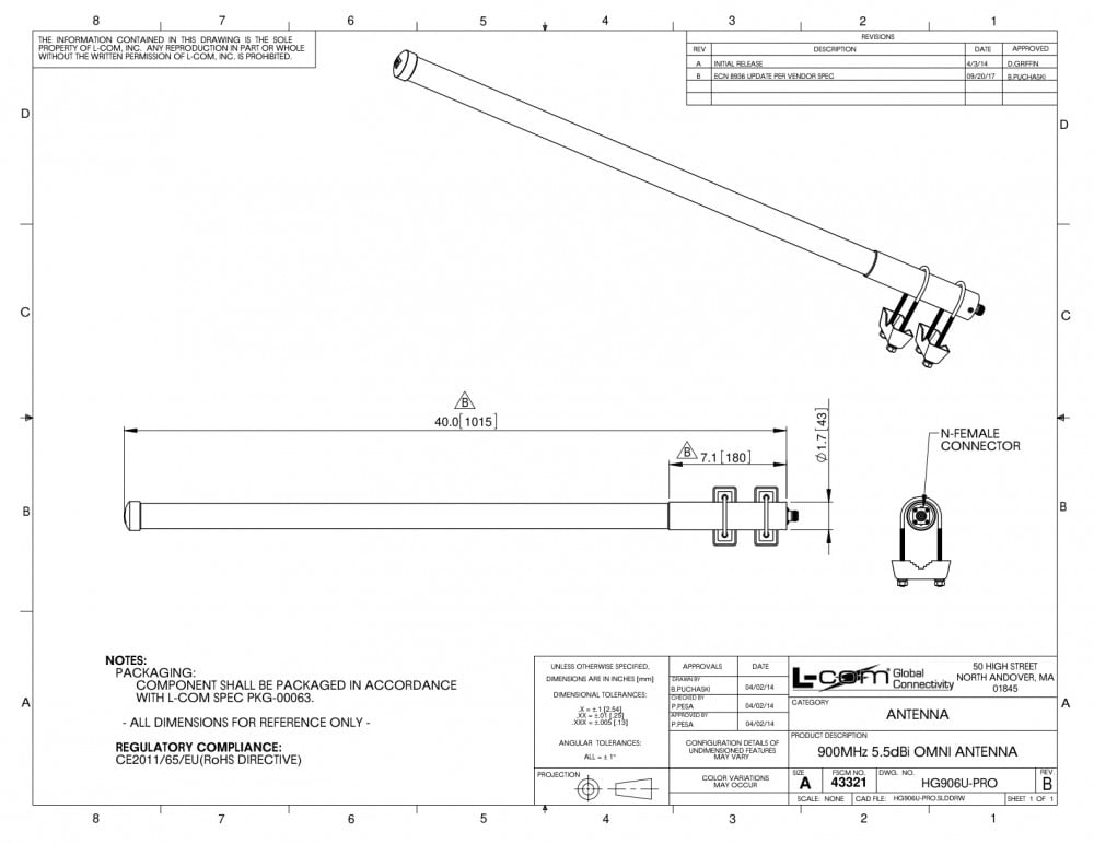 HG906U-PRO technical product document image