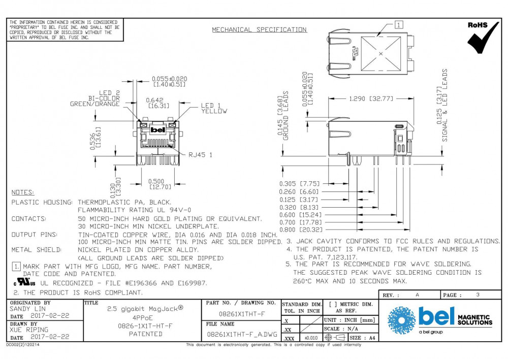 0826-1X1T-HT-F technical drawing page 2