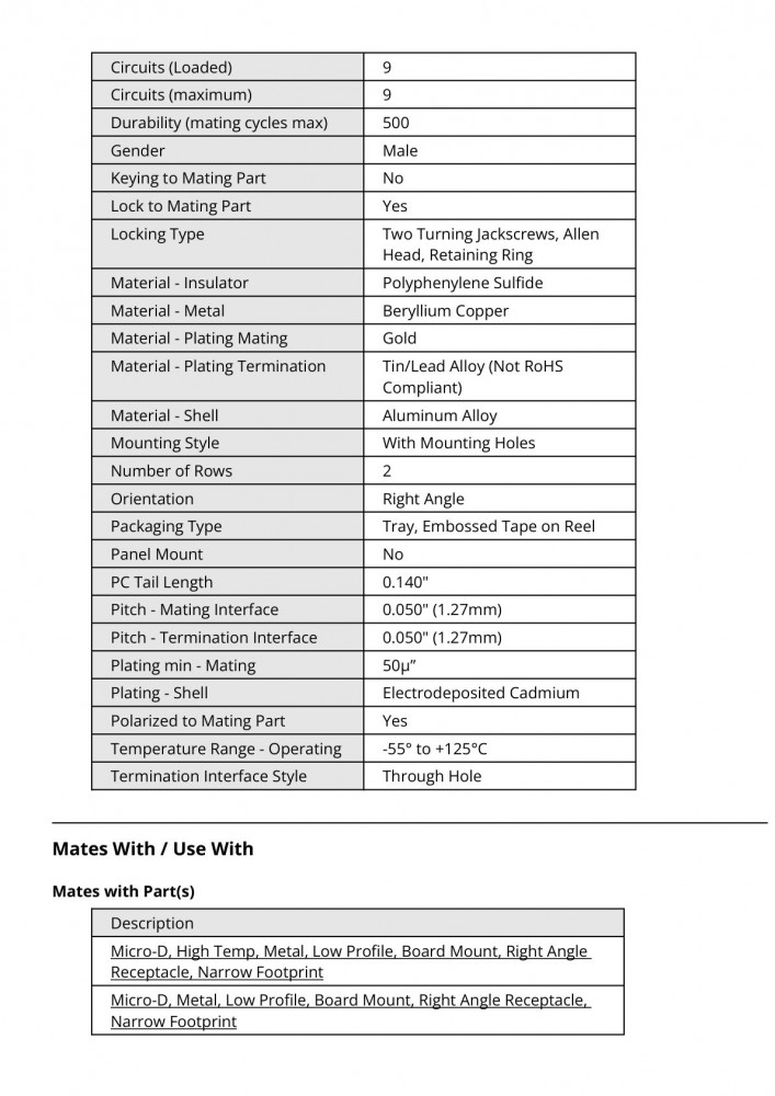 Technical document page 2 for MS-253-009-335-410S