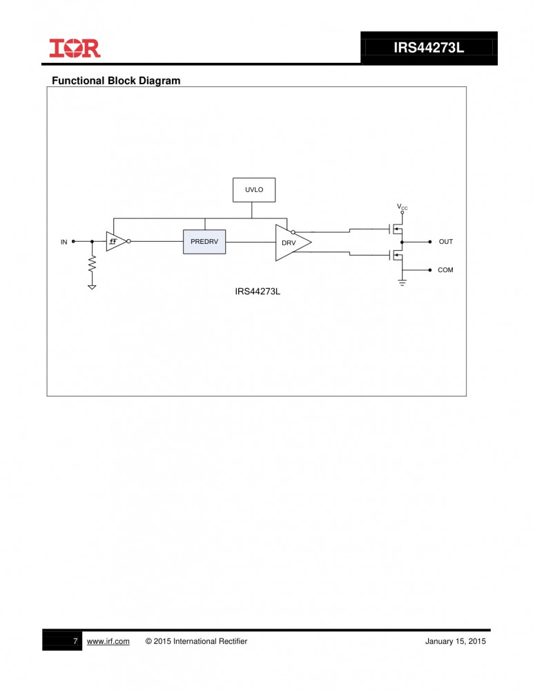 IRS44273L datasheet page 7