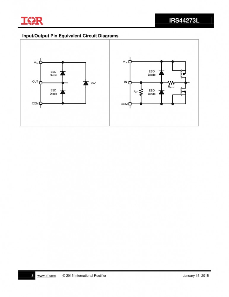 IRS44273L datasheet page 8