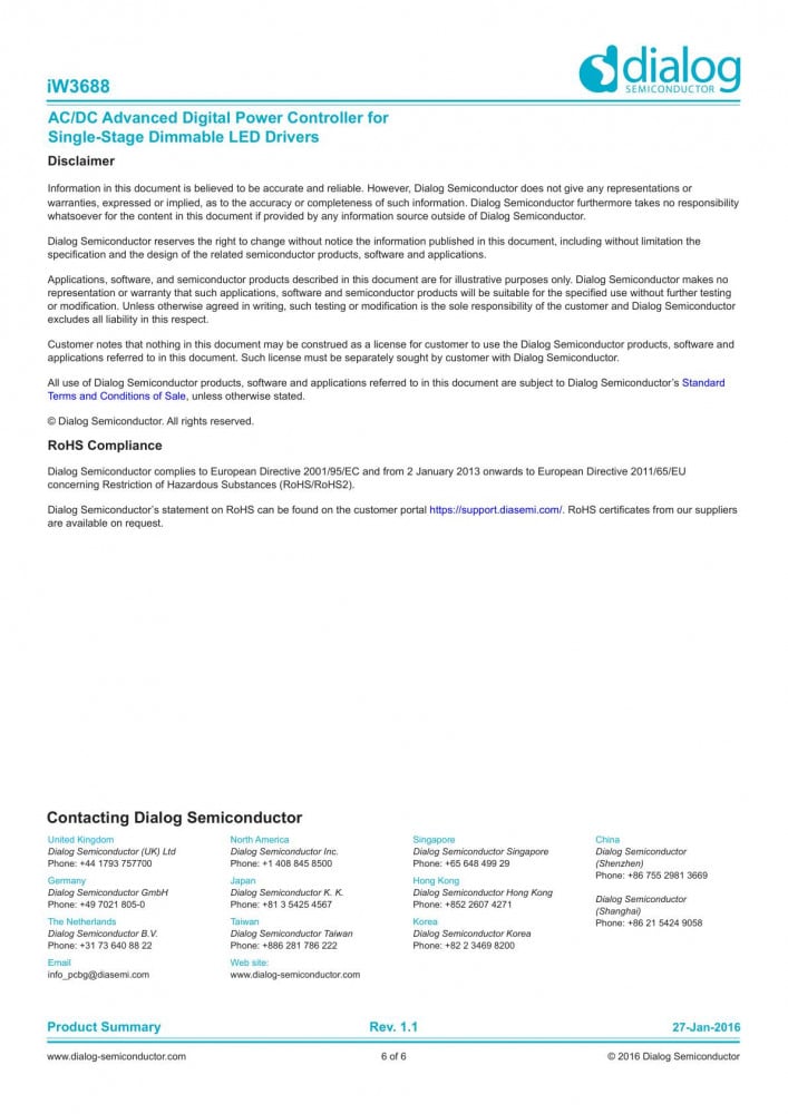 IW3688 technical document page 6