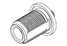 N Jack Bulkhead-to-SMA Jack, Between-Series Adapter, Tray, 50 Ohms for sale
