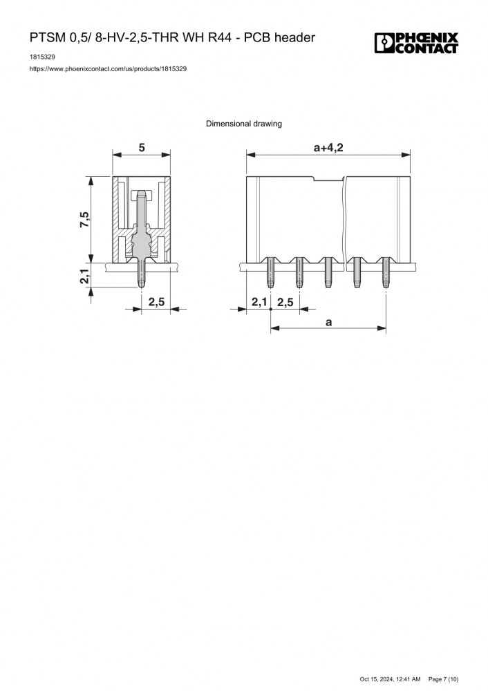 Phoenix Contact 1815329 technical document page 7