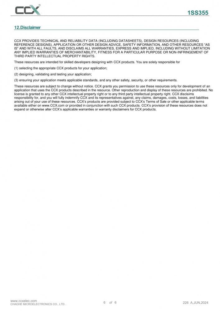 1SS355 datasheet page 6