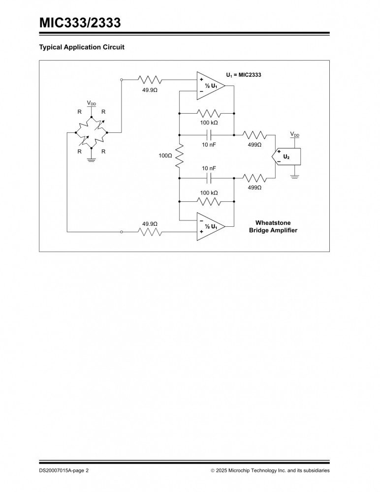 MIC333 datasheet page 2