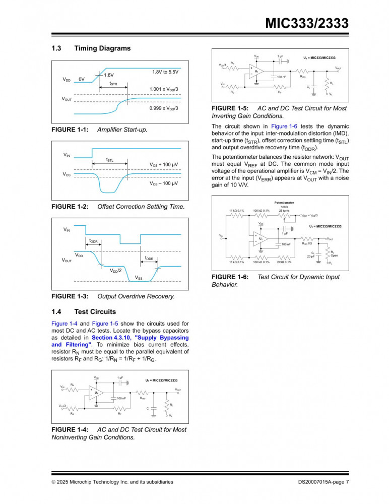 MIC333 datasheet page 7