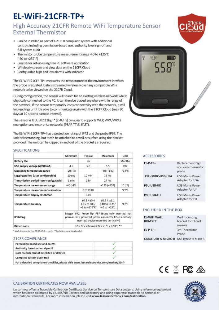 EL-WiFi-21CFR-TP+ product document image 1