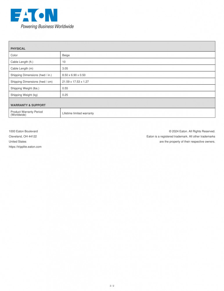 P602-010 technical document page 2