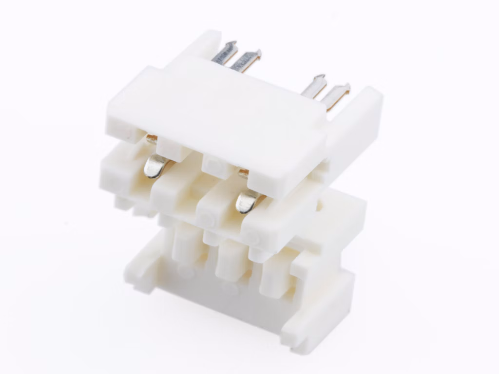 Appli-Mate RAST 2.5 Connector, 2.50mm Pitch, Female, 8 Circuits, Circuits 5 and 7 Voided, All Position Keys, Open Endwalls