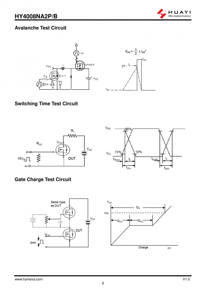 HY4008NA2P datasheet page 6