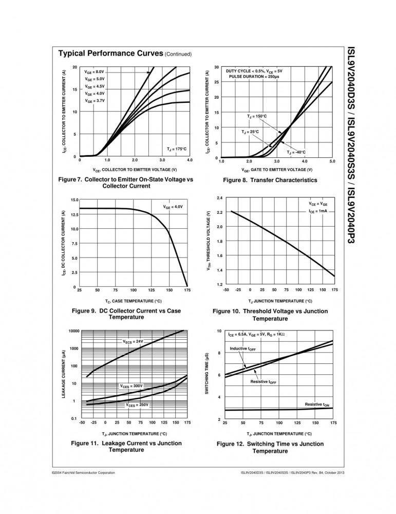 ISL9V2040S3ST datasheet page 5