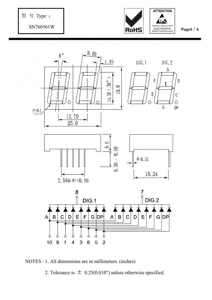 SN760561W/16 specification page 5