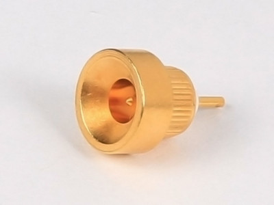 SMP-MAX Plug, Straight, Smooth Bore, Catchers Mitt, PCB, Vertical Surface Mount Technology, Tray, 50 Ohms