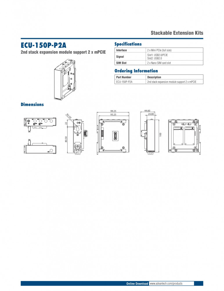 ECU-150 product documentation page 4
