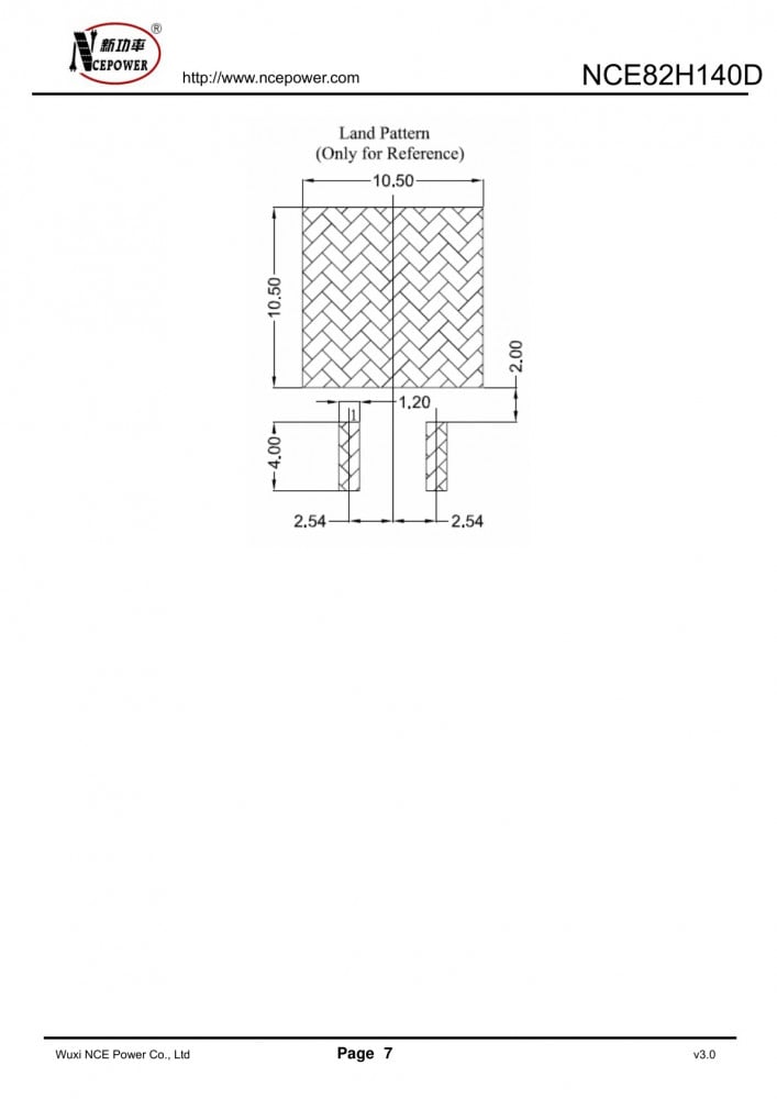 NCE82H140D datasheet page 7