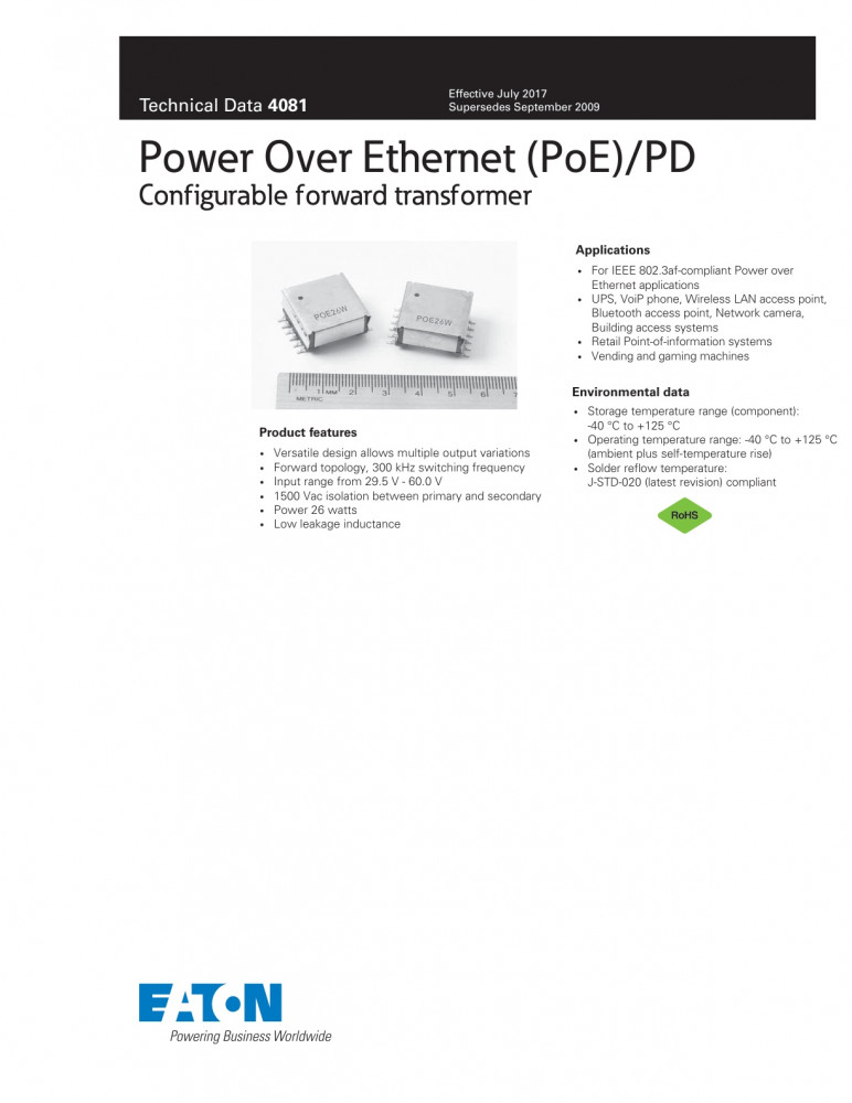 POE26W3.3VS5-R product features and specifications