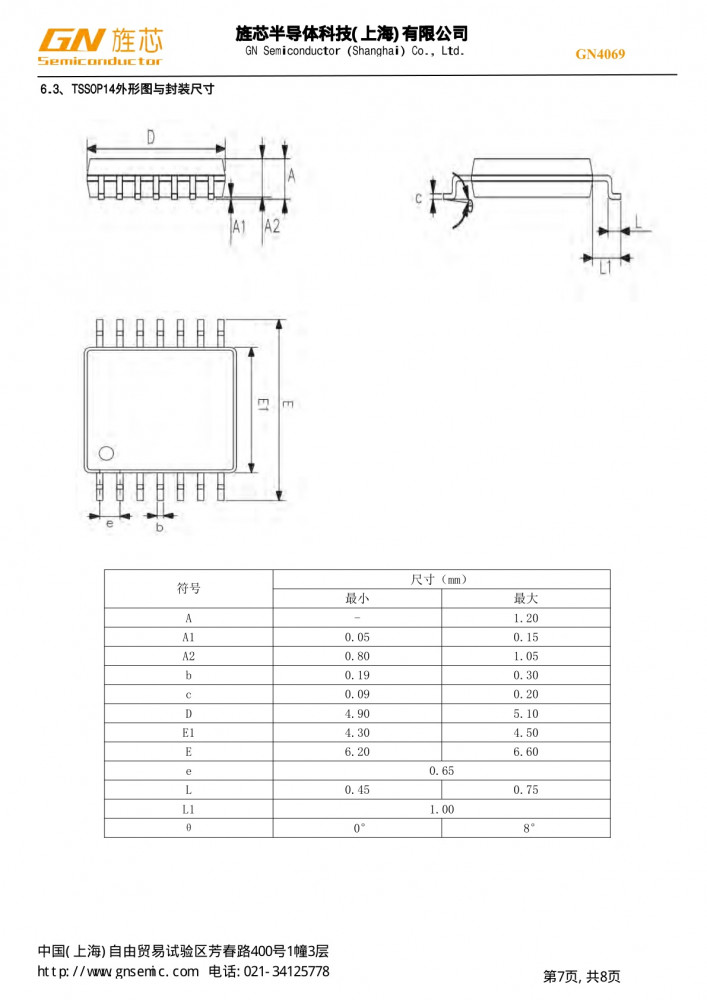 GN4069 datasheet page 7