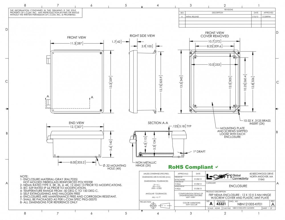 NBN121005-KIT01 technical document page