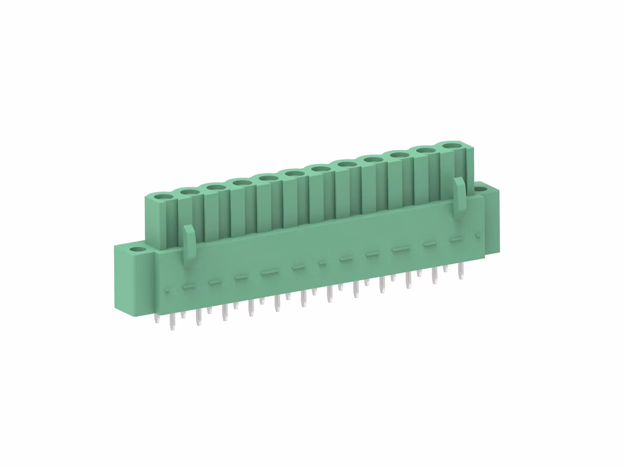 5.08mm Pitch Eurostyle Vertical PC Board Plug, with Retention Ends, 12 Circuits for sale