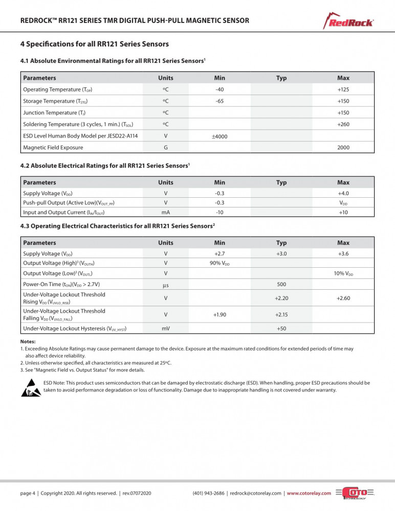 RR121 datasheet page 4