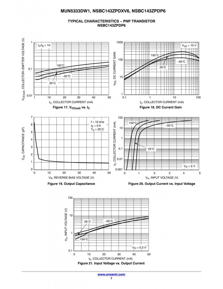 NSVB143ZPDXV6T1G datasheet page 7