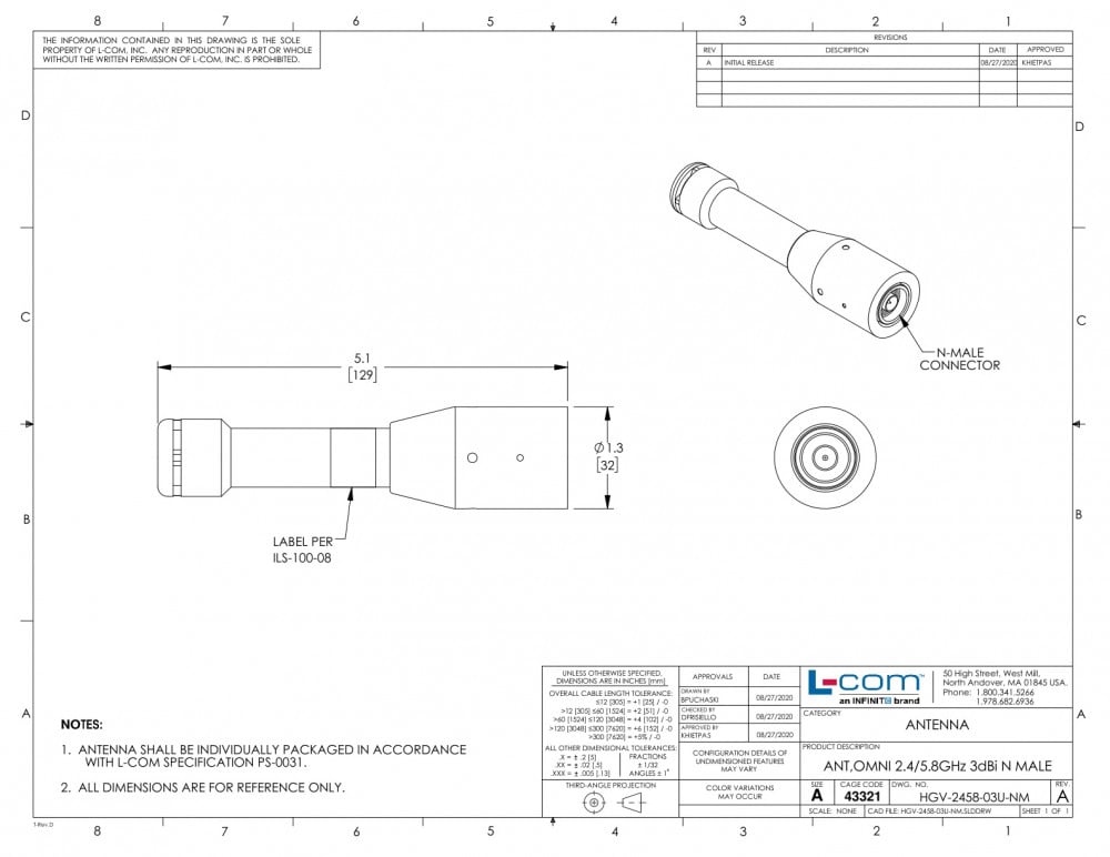 HGV-2458-03U-NM technical document