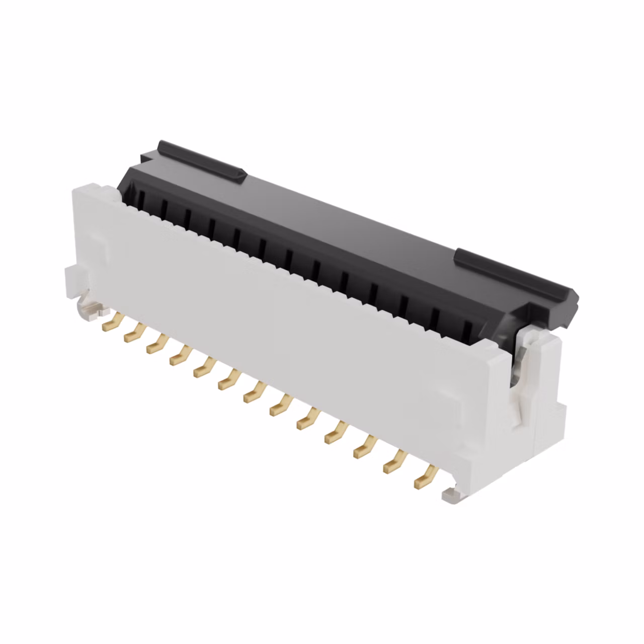 Easy-On FFC/FPC Connector, 0.50mm Pitch, V-Flip Series, Vertical, 4.05mm  Height, 25 Circuits, Phosphor Bronze, Gold Plating for sale