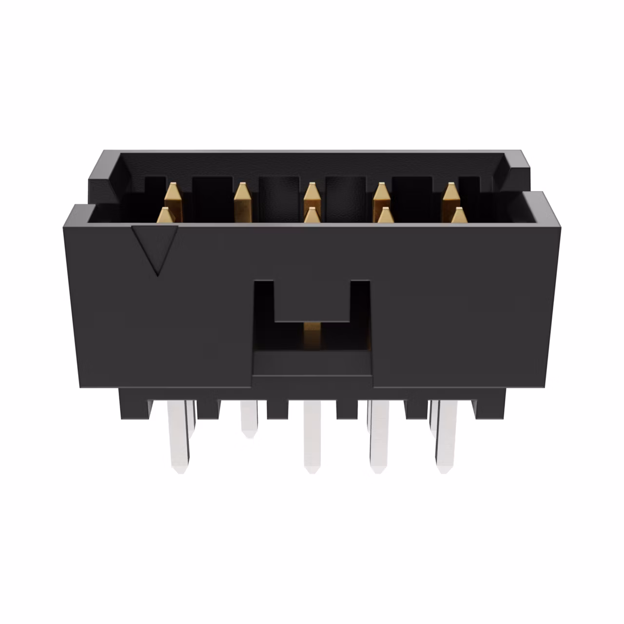 2.00mm Pitch, Milli-Grid PCB Header, Dual Row, Vertical, Through Hole, Shrouded, 10 Circuits, Circuit 3 Voided, 0.76µm Gold (Au) Plating, 2.50mm Tail Length, Dual Side Slots, Center Friction Lock, Tube for sale