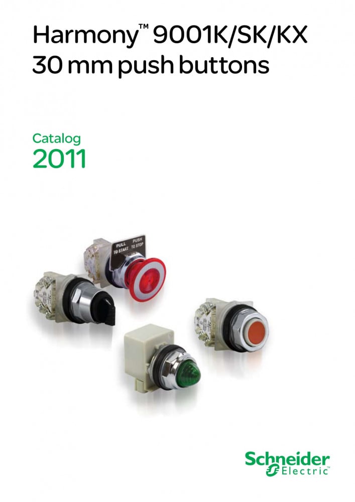 Harmony 9001 catalog page 1