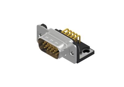 D-SUB High Density • 15-pos. • Plug • Solder pin angled • Plastic bracket • Quality class 3 • UNC 4-40 for sale