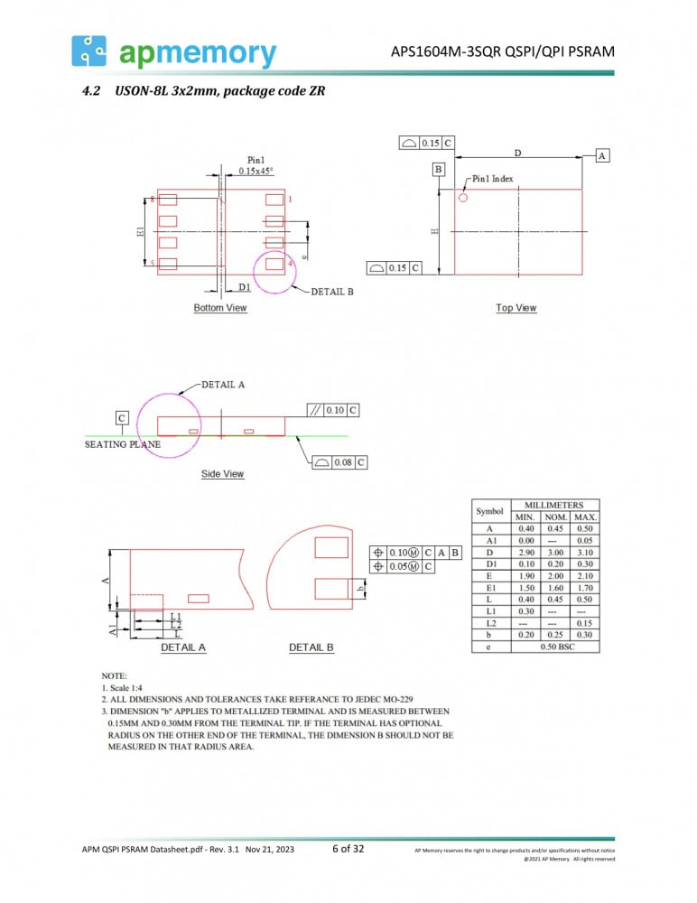 APS1604M-3SQR-ZR datasheet page 6