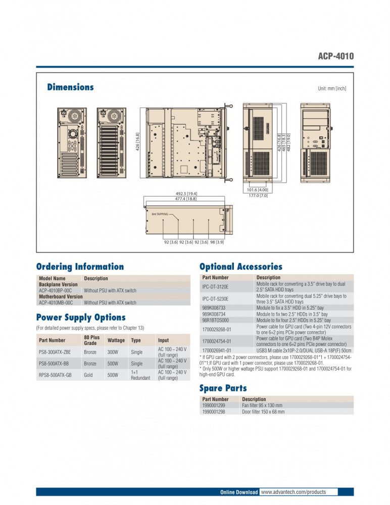 ACP-4010 technical documentation page 2