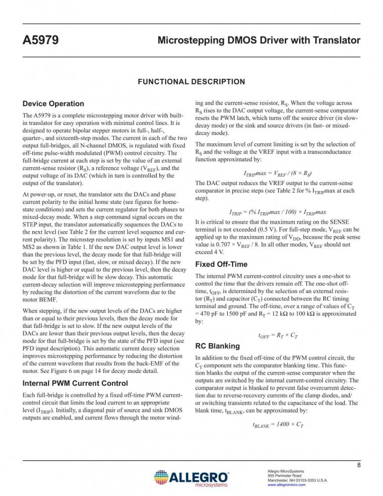 A5979GLPTR-T datasheet page 8