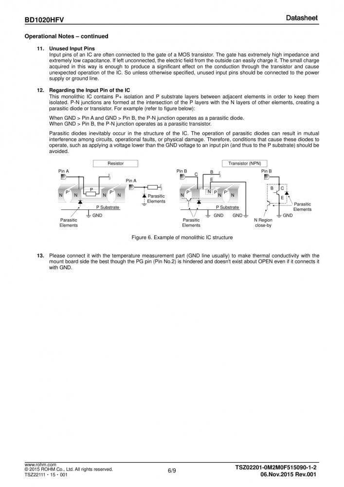 BD1020HFV-TR datasheet page 6