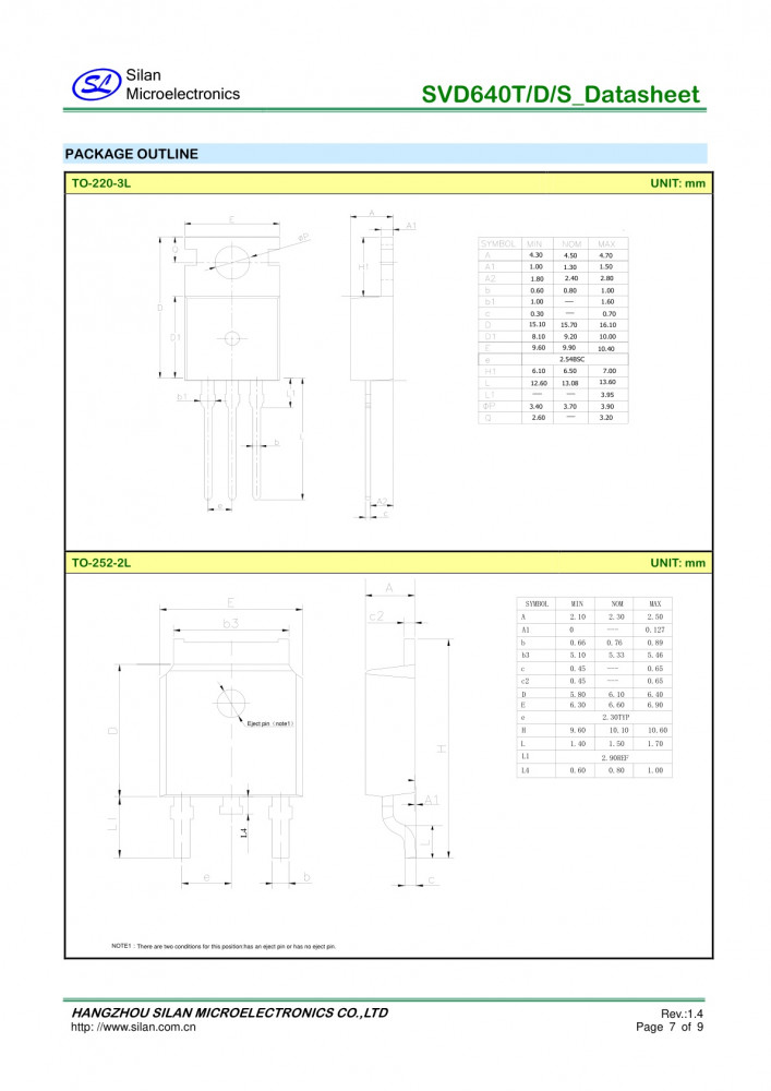 SVD640T datasheet page 7