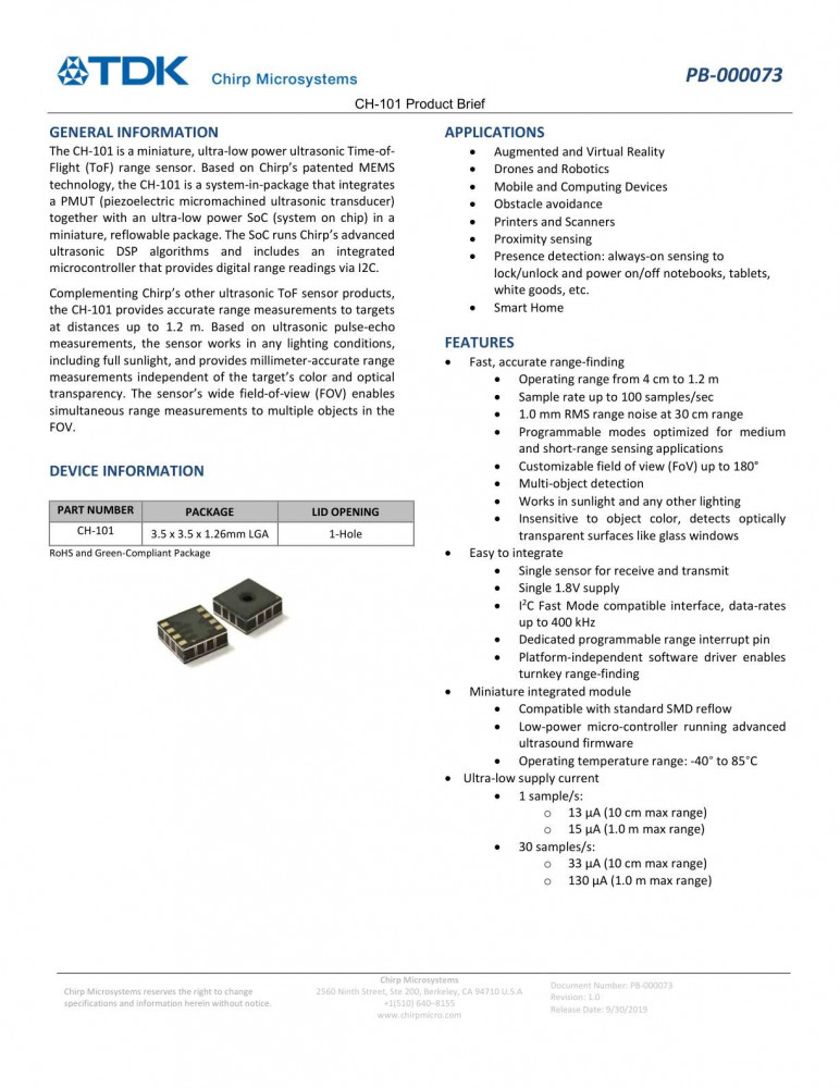 CH-101 technical document preview