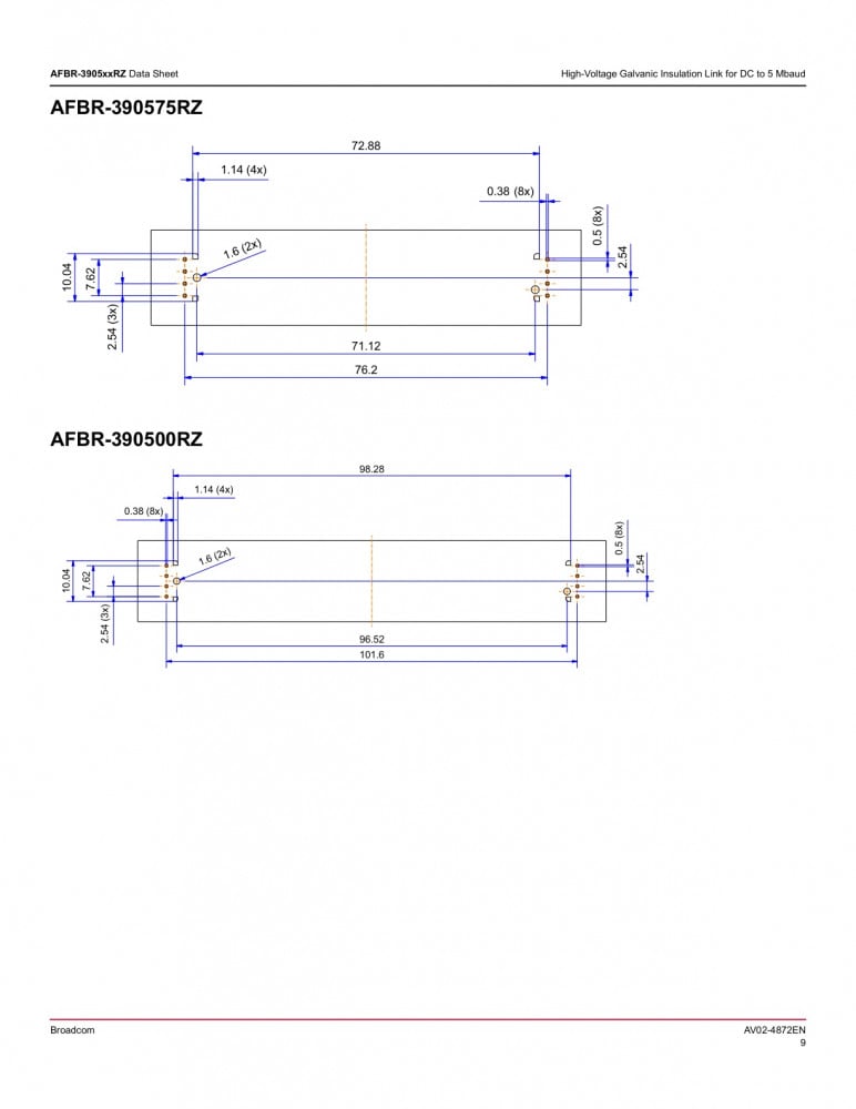 AFBR-390575RZ datasheet page 9