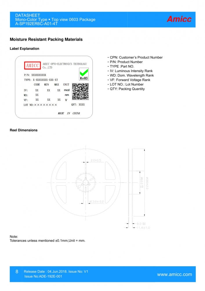A-SP192ER6C-A01-4T approval sheet page 8