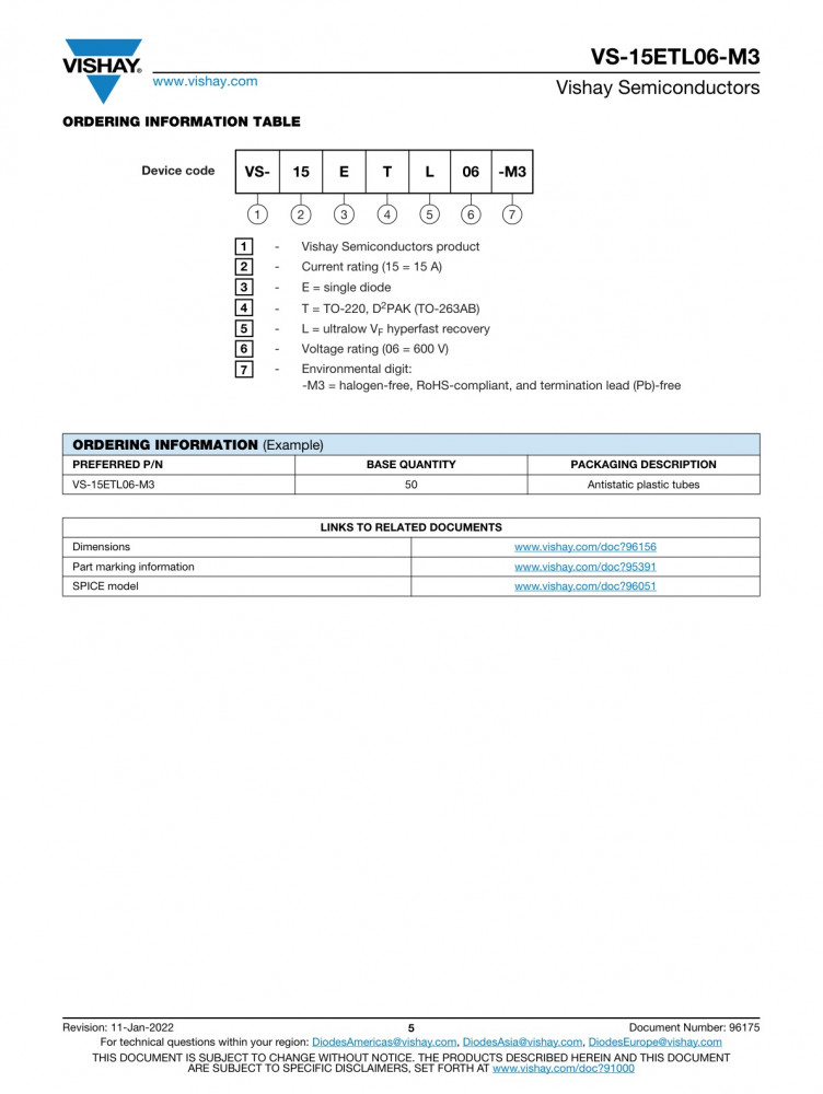 VS-15ETL06-M3 datasheet page 5