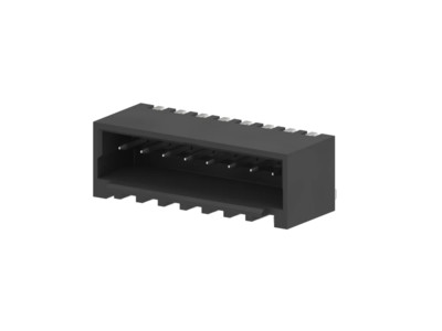 1.50mm Pitch, Pico-SPOX PCB Header, Single Row, Right-Angle, Surface Mount, Tin over Nickel Plating, Friction Lock, 4 Circuits, Tape and Reel, Black