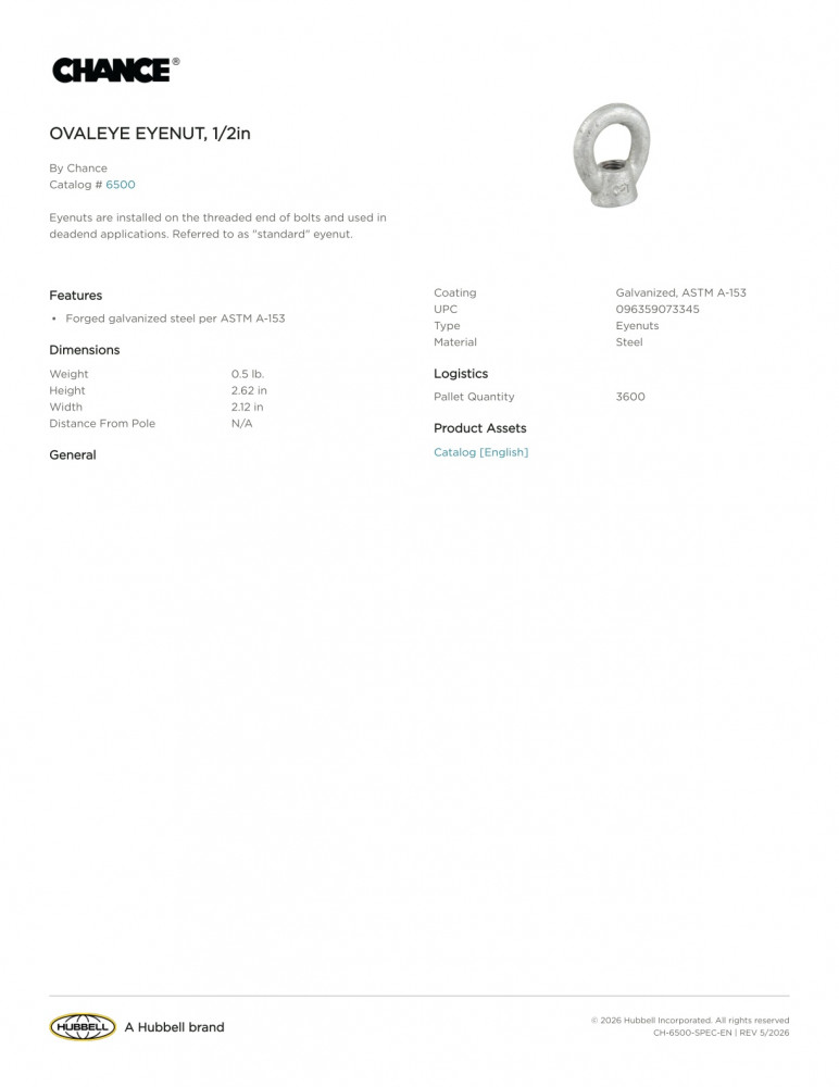 Burndy catalog 6500 product documentation image