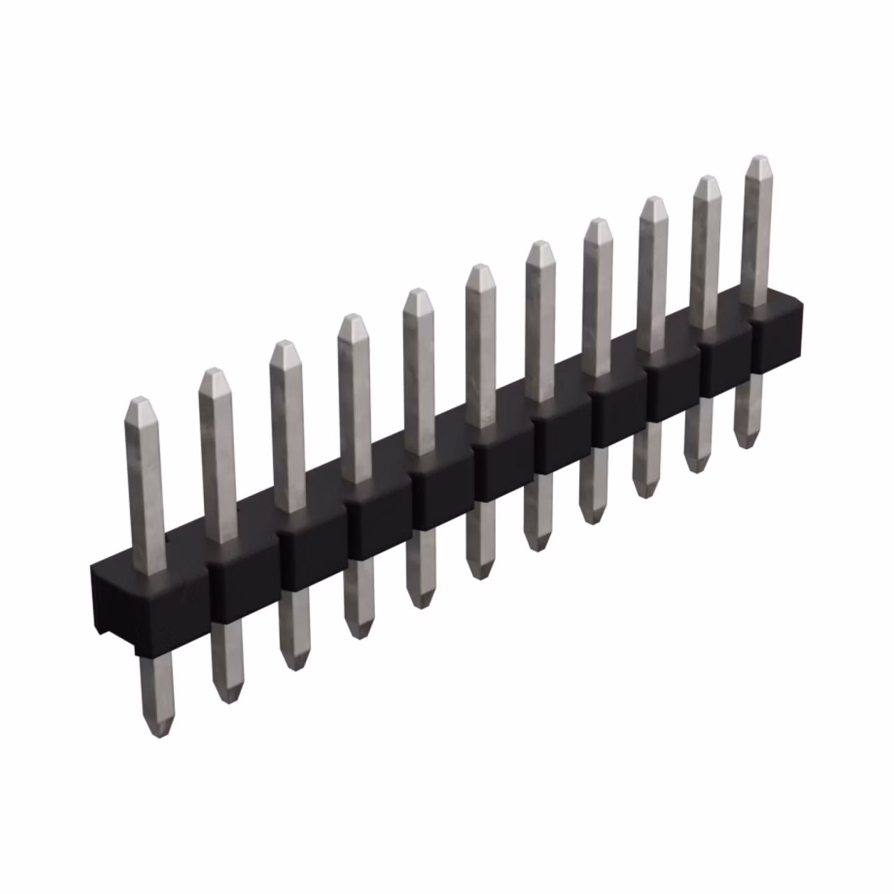 2.00mm Pitch Milli-Grid Header, Vertical, Through Hole, Breakaway, 11 Circuits, 2.50µm Tin (Sn) Plating, Mating Pin Length 4.00mm, Tail Length 2.70mm, Lead-Free for sale