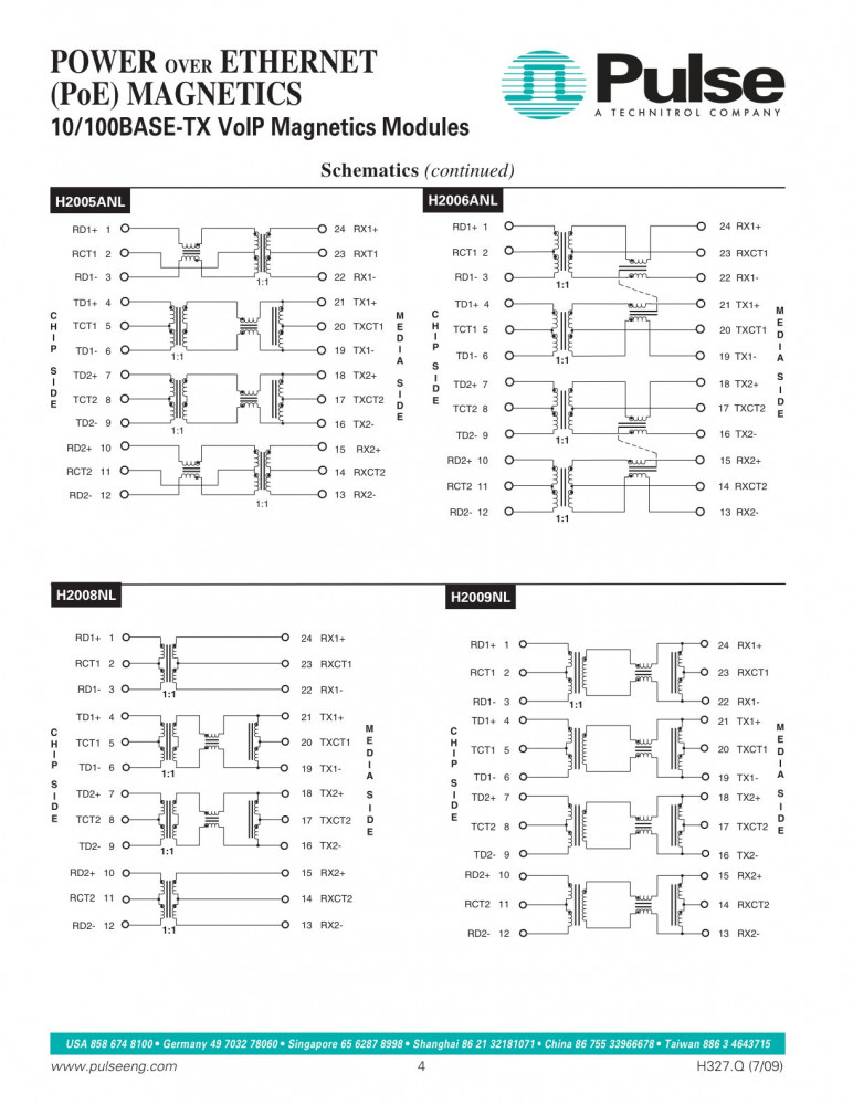 PULSE H2006ANL datasheet page 4