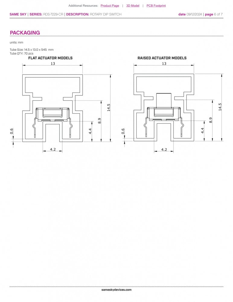 RDS-10S-7229-R-CR datasheet page 6