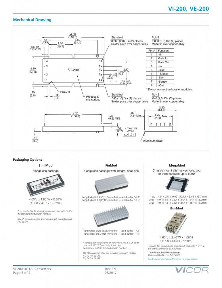 VICOR VI-200 datasheet page 6