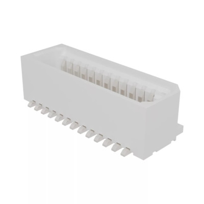 SlimStack Board-to-Board Connector, 0.80mm Pitch, Plug, 4.50 or 5.50mm Mated Height, 26 Circuits, Vertical, without Boss for sale