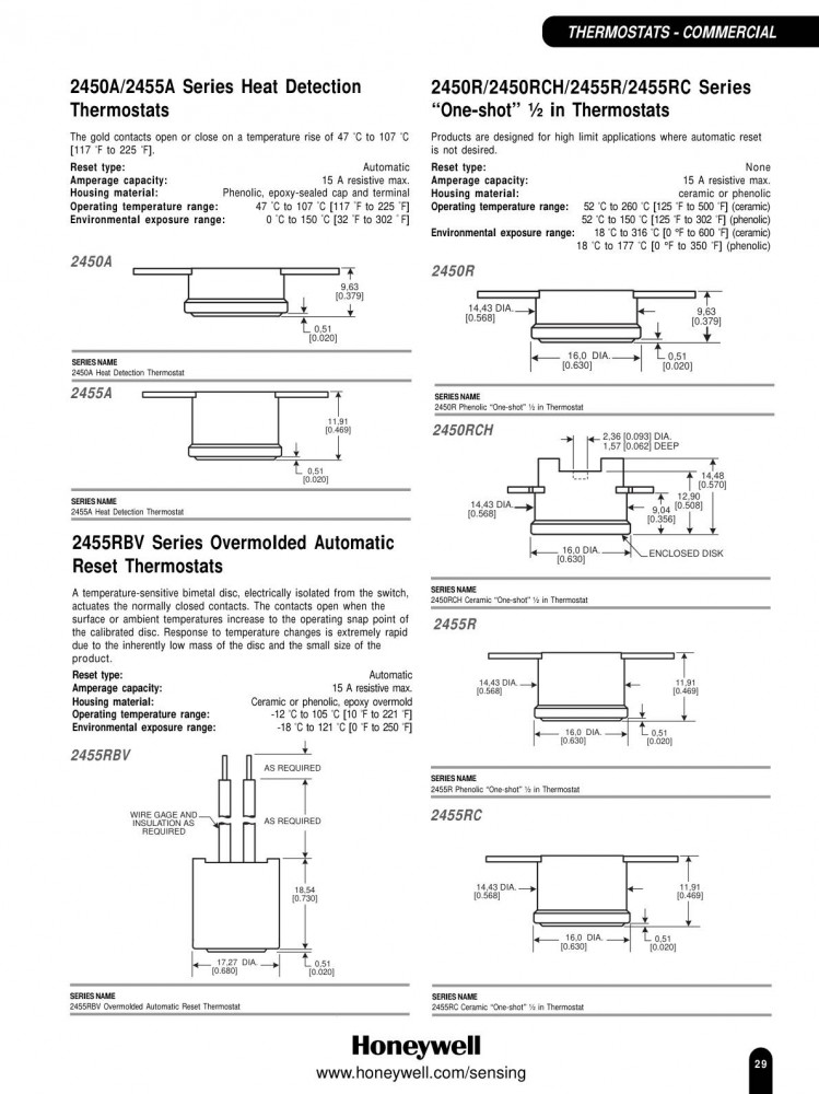 Honeywell thermostat document page 3