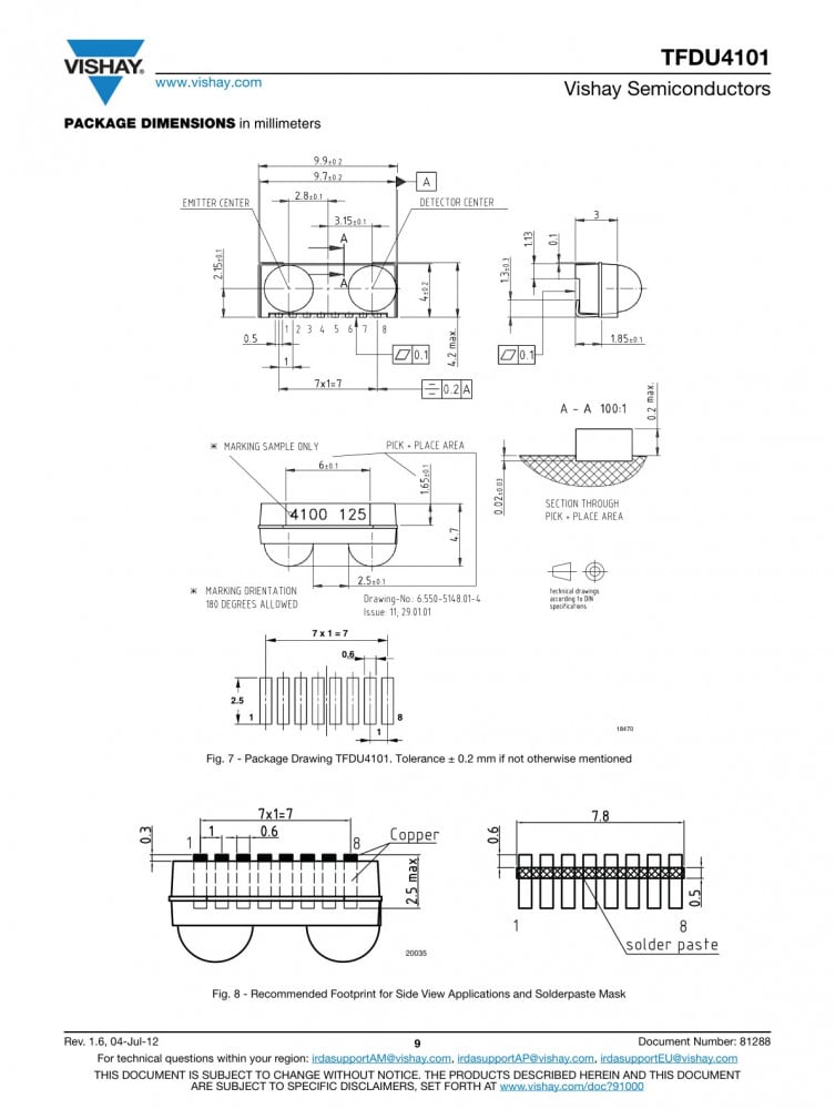 TFDU4101 datasheet page 9